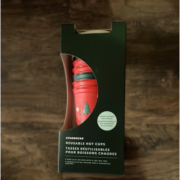 Dining | 222 Starbucks Reusable Hot Cup Color Changing Multipack Brand ...